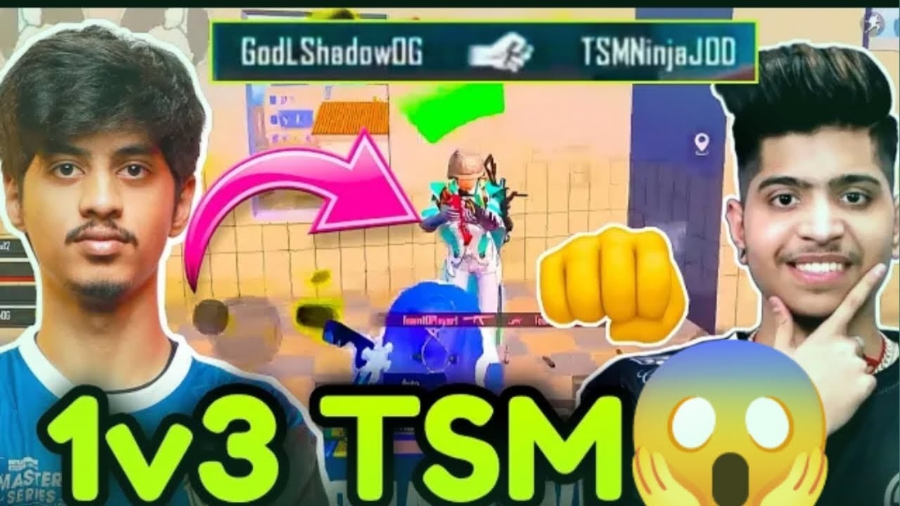 Shadow 1V3 TSM🔥 Shadow Fist TSM Ninja👊🔥GODLIKE VS TSM🇮🇳 - YouTube