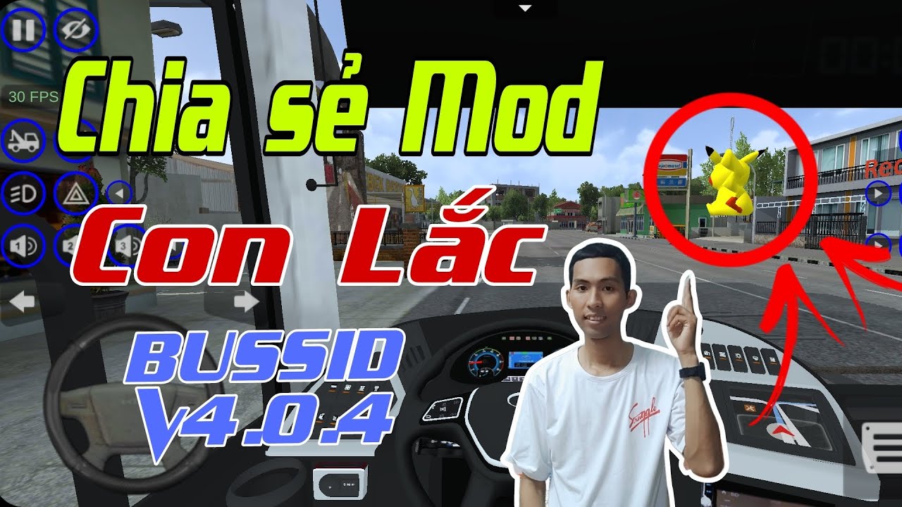 Bus Simulator Indonesia - Chia sẻ mod stick con lắc tròng cabin xe - Ở ...