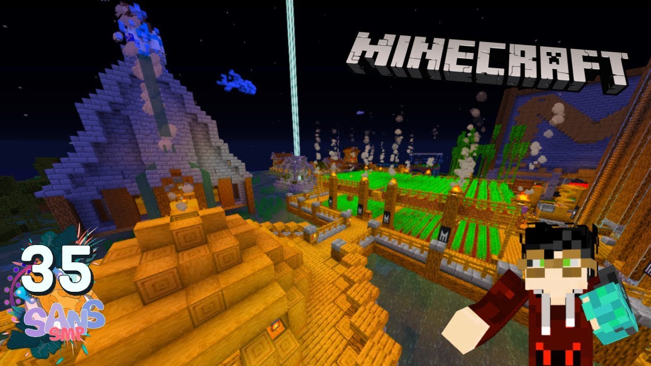 NOSTALGIA Saat Menjadi PENGUSAHA di SANS SMP!! #35 |SANS SMP| Minecraft ...
