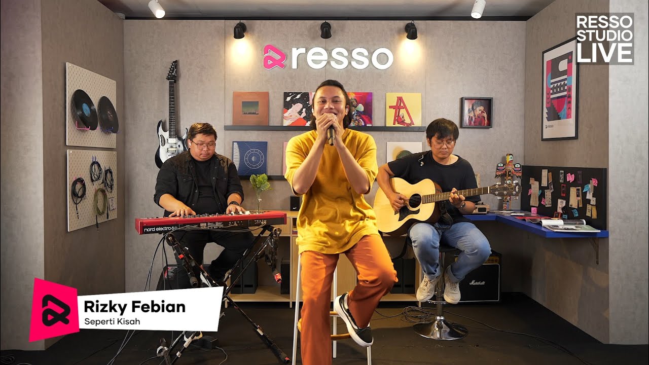Rizky Febian - Seperti Kisah | Resso Studio Live - YouTube