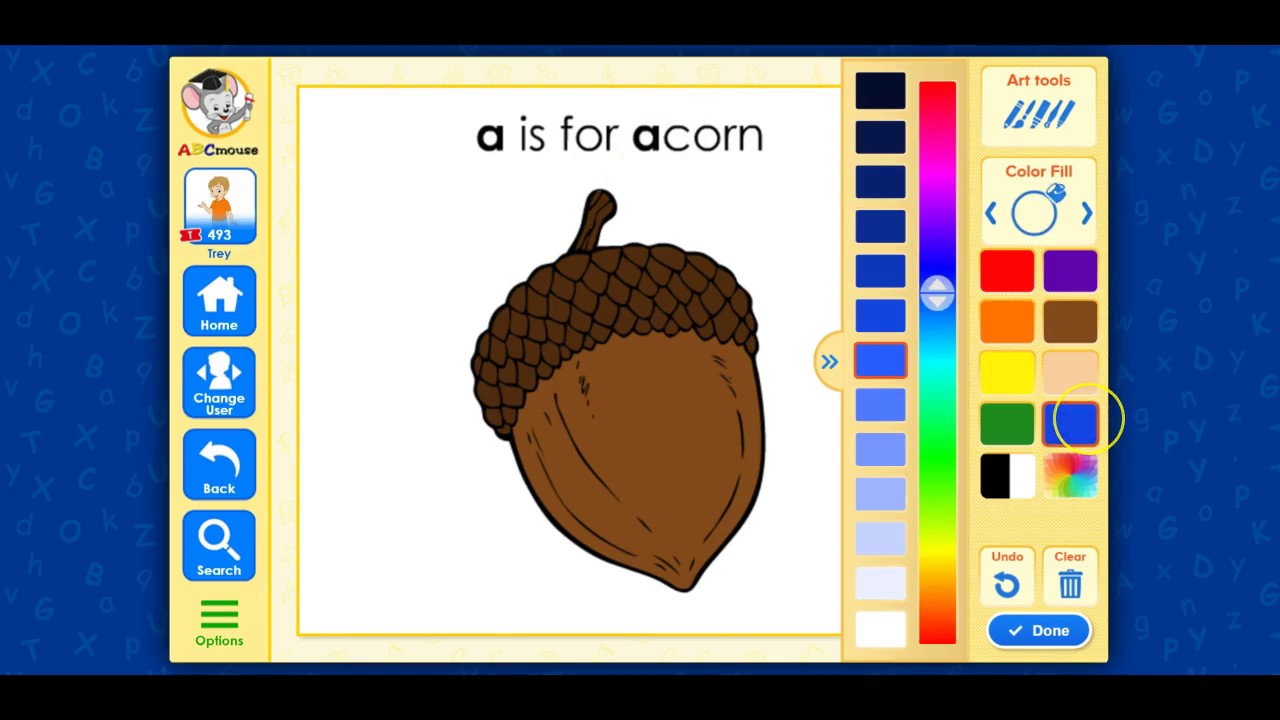 A Look Inside ABCmouse: Colors in Nature - YouTube