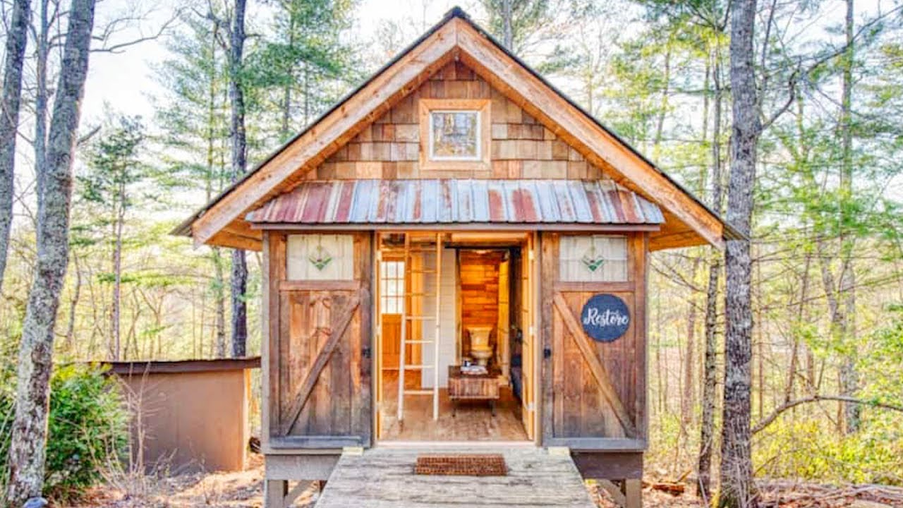 Restore - Modern Rustic Tiny Home in The Woods | Lovely Tiny House ...