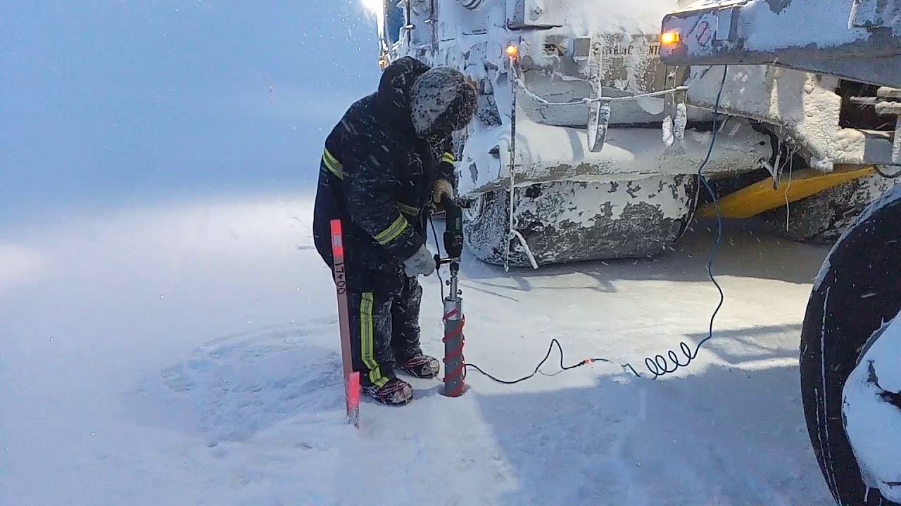 Kovacs Mark III Ice Corer - YouTube