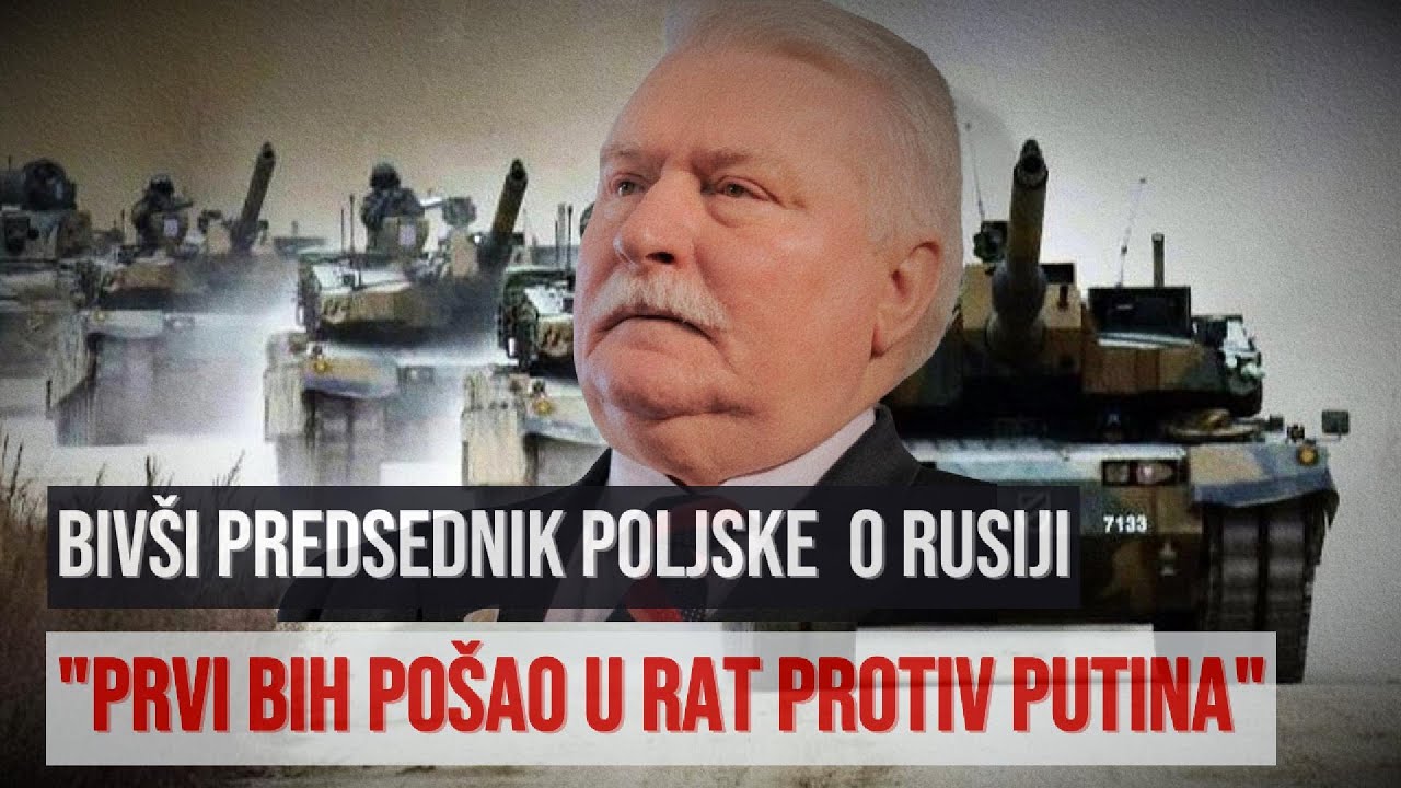 Leh Valensa: Neki su zaradili na rušenju Rusije i Ukrajine - YouTube