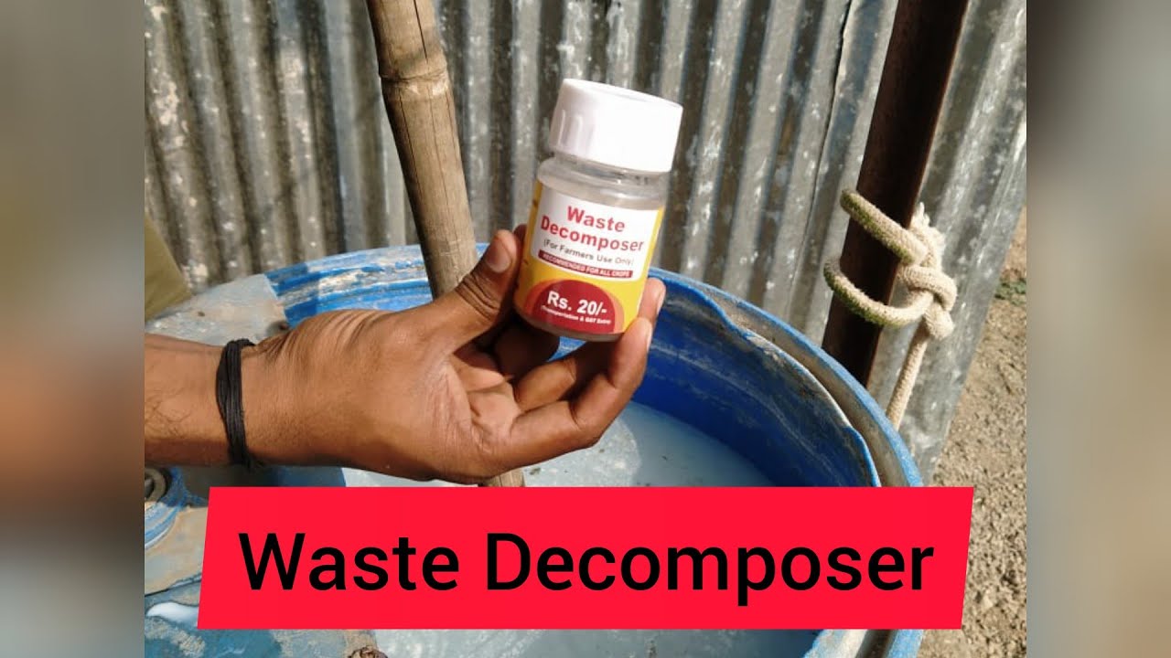 Waste Decomposer made by using NCOF technology Ghaziabad - YouTube