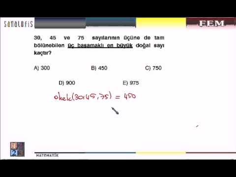 Bölünebilme Obeb-Okek - 2 - k1 - 2293