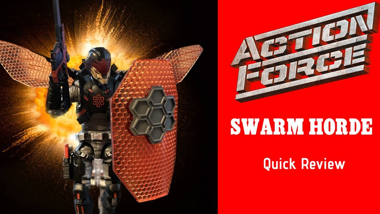 Valaverse Action Force PowerCon Swarm Horde First Look and Quick Review ...