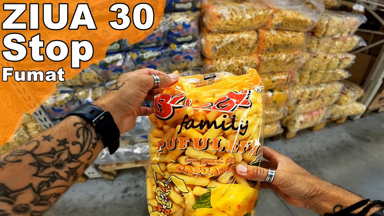 ZIUA 30 AM CUMPARAT SNACKS-URI SI AM MANCAT LA FILM CU NEVASTA - YouTube