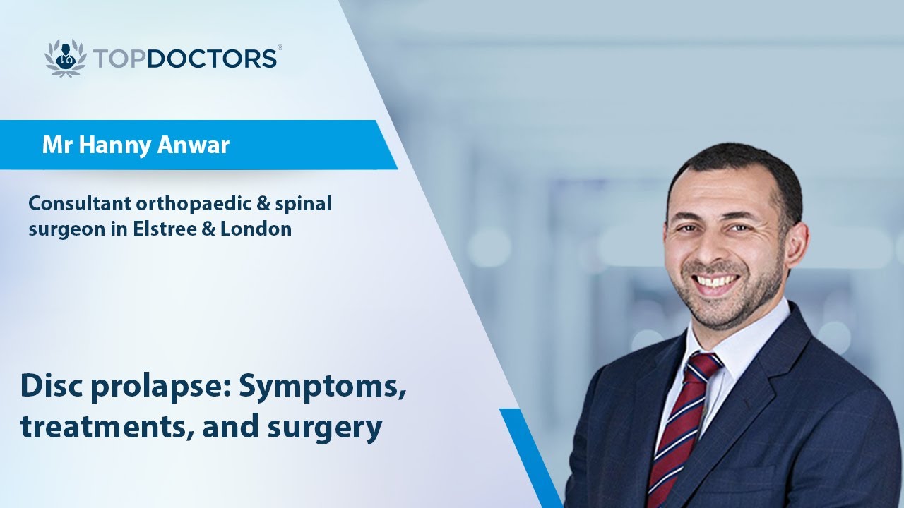 Disc prolapse: Symptoms, treatments, and surgery - YouTube