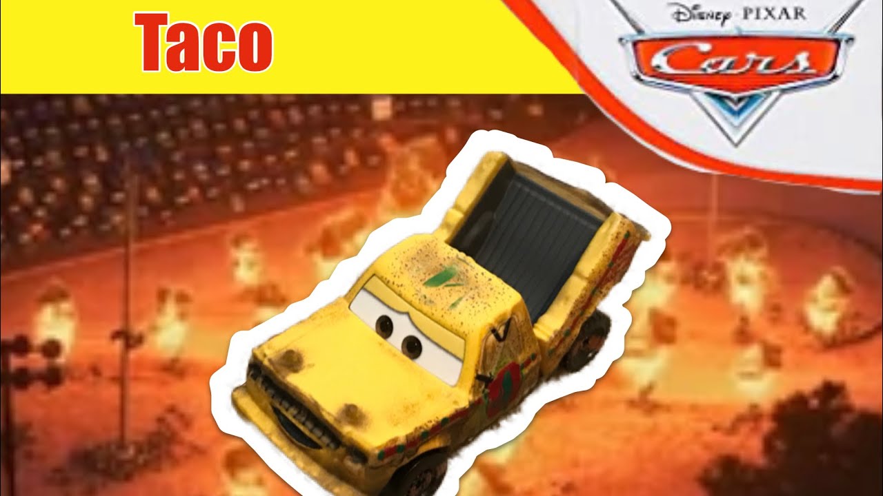 Disney Pixar Cars 3 Taco (thunder hollow demolition racer) review - YouTube