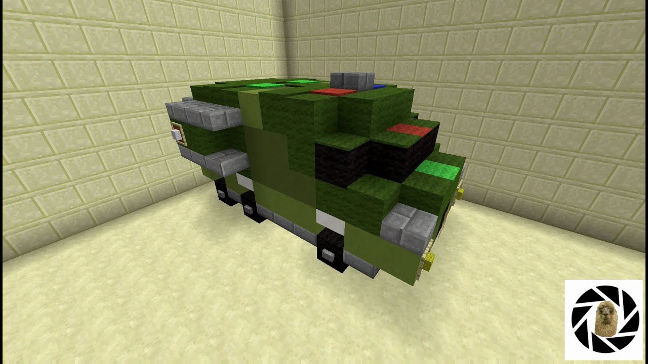 Minecraft - How To Build Transformers Animated Bulkhead! - YouTube