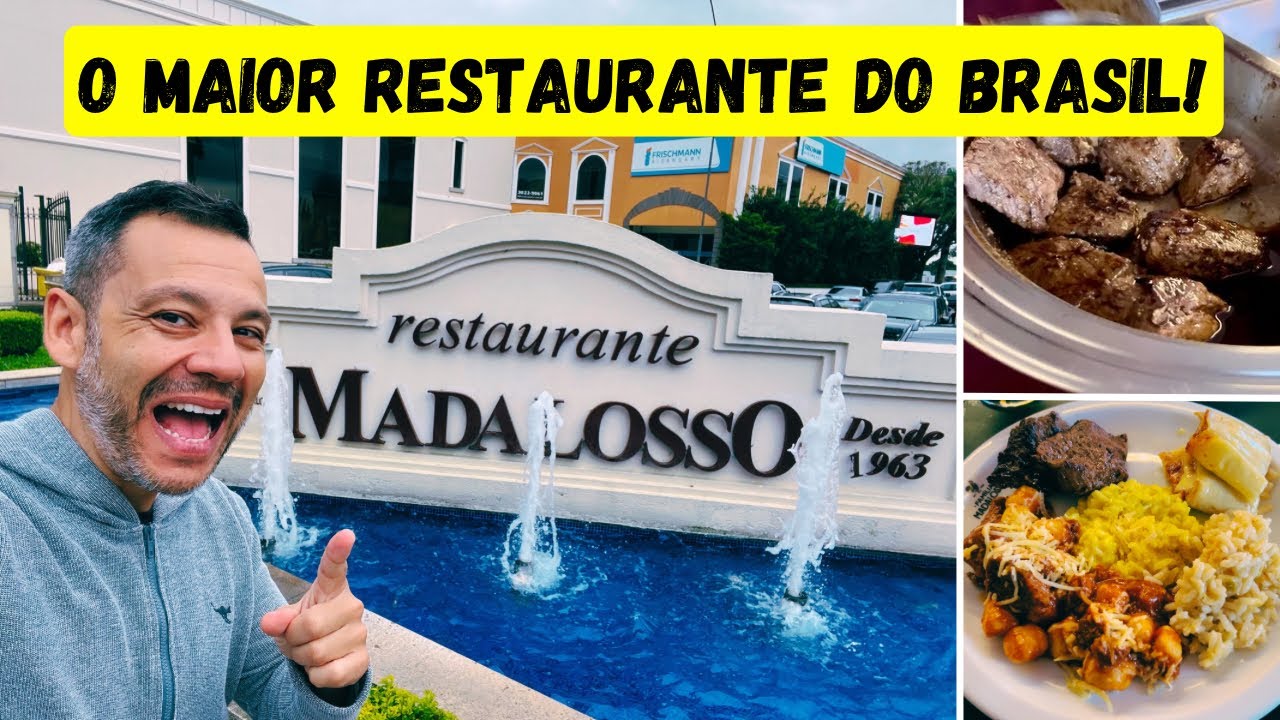 RESTAURANTE MADALOSSO CURITIBA - CONHEÇA A ESTRUTURA E O RODÍZIO DE ...