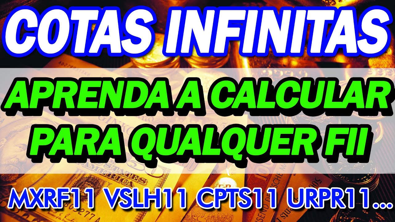 Como gerar cotas INFINITAS de FIIs todos os meses - YouTube