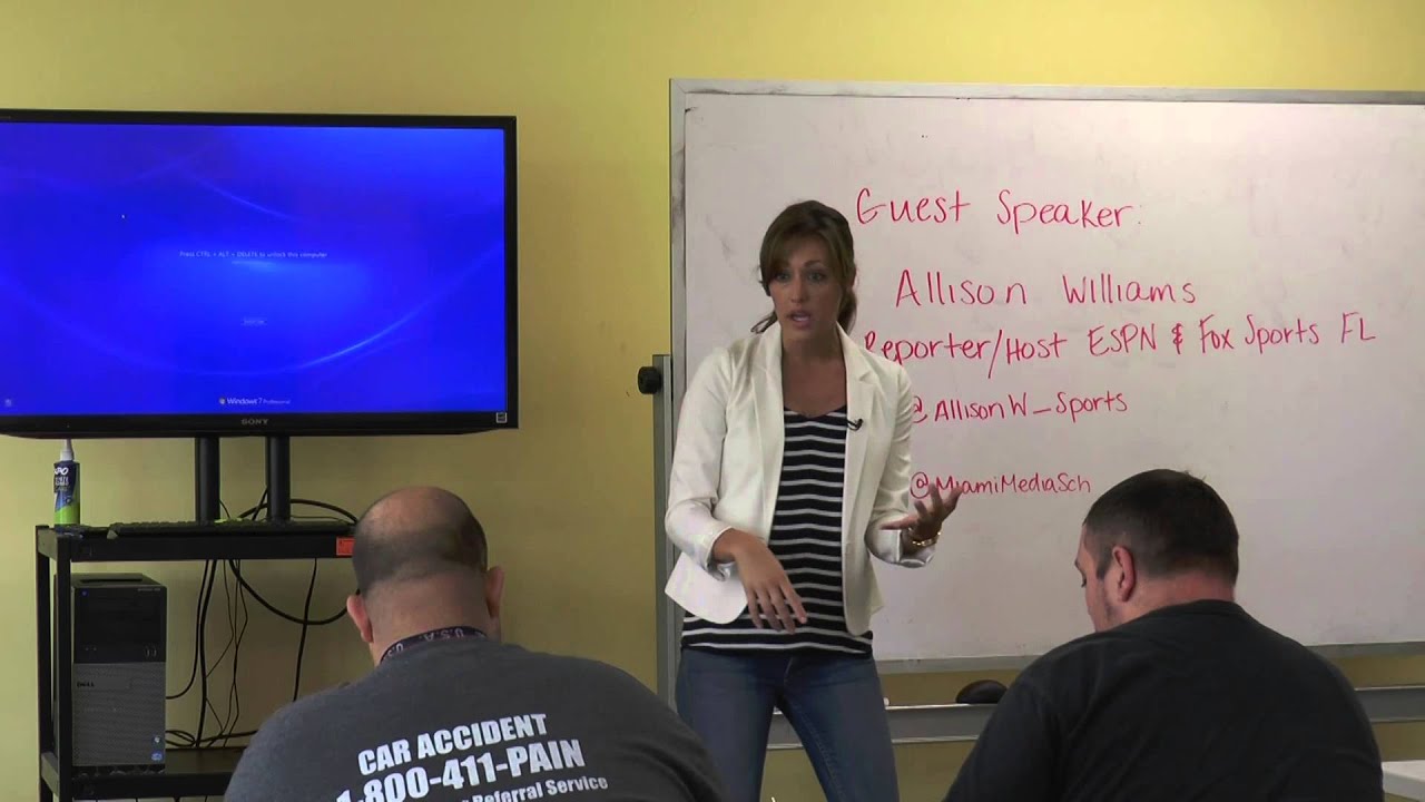 Allison Williams - Fox Sports FL & ESPN - YouTube