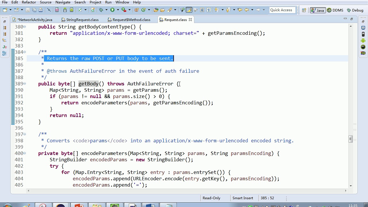 130 Android数据存储网络请求测试 Volley提交POST请求 - YouTube
