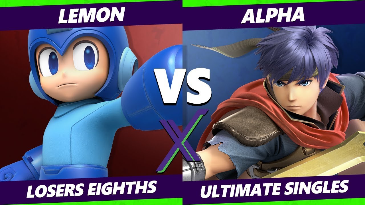 Smash Ultimate Tournament - Lemon (Mega Man) Vs. Alpha (Ike) - S@X 292 ...