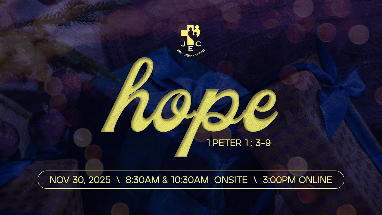 2025-11-30. Rev. Nehemiah Sia. Hope 1 Peter 1:3-9 - YouTube