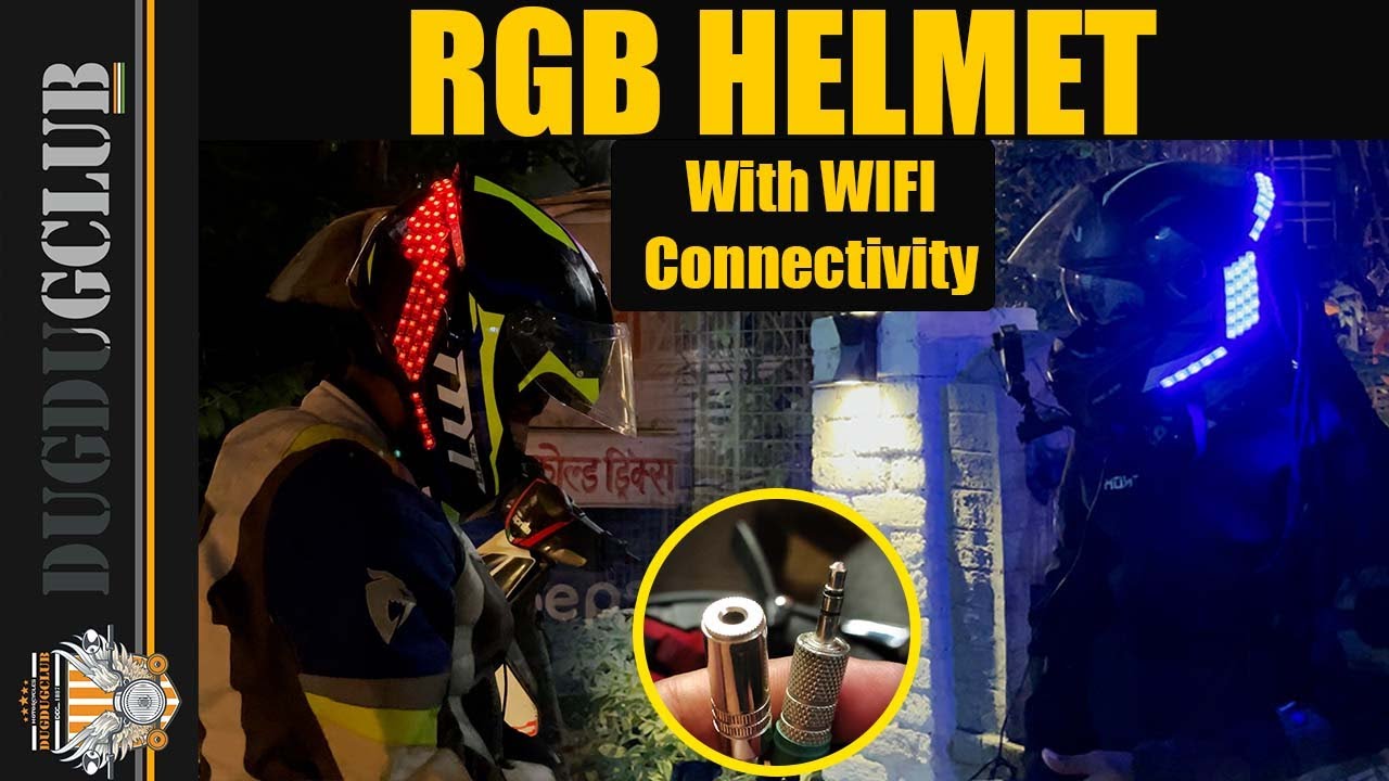 Best RGB Helmet || RGB Helmet Lights || 2021 #Vlog135 - YouTube