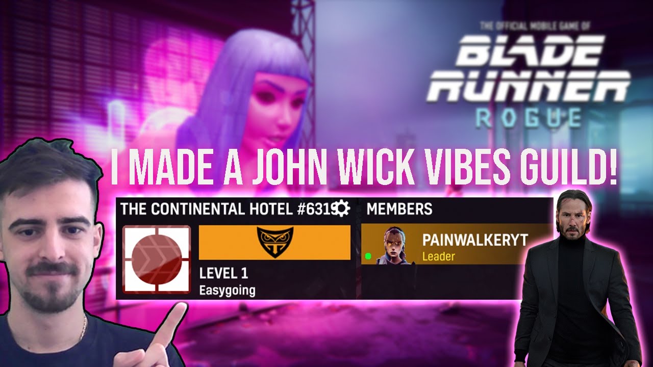I MADE A GUILD IN BLADE RUNNER ROGUE! HD 1080p - YouTube