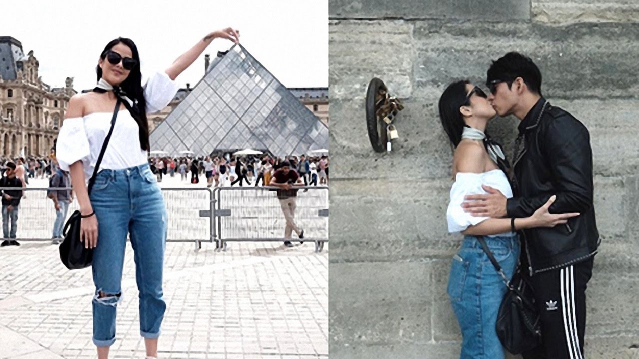 Maxene Magalona & Robby Mananquil lovers in Paris France! - YouTube