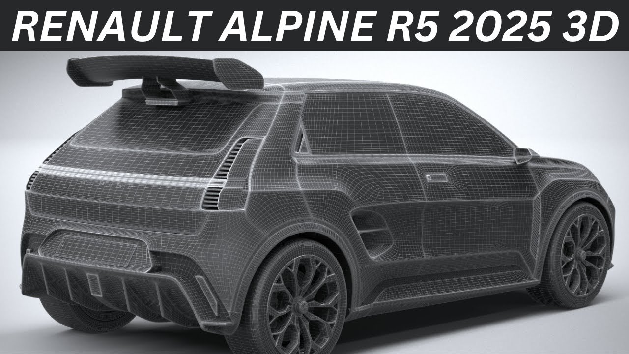 Renault Alpine R5 2025 3D Review/Interior/Exterior/First Look/Features ...
