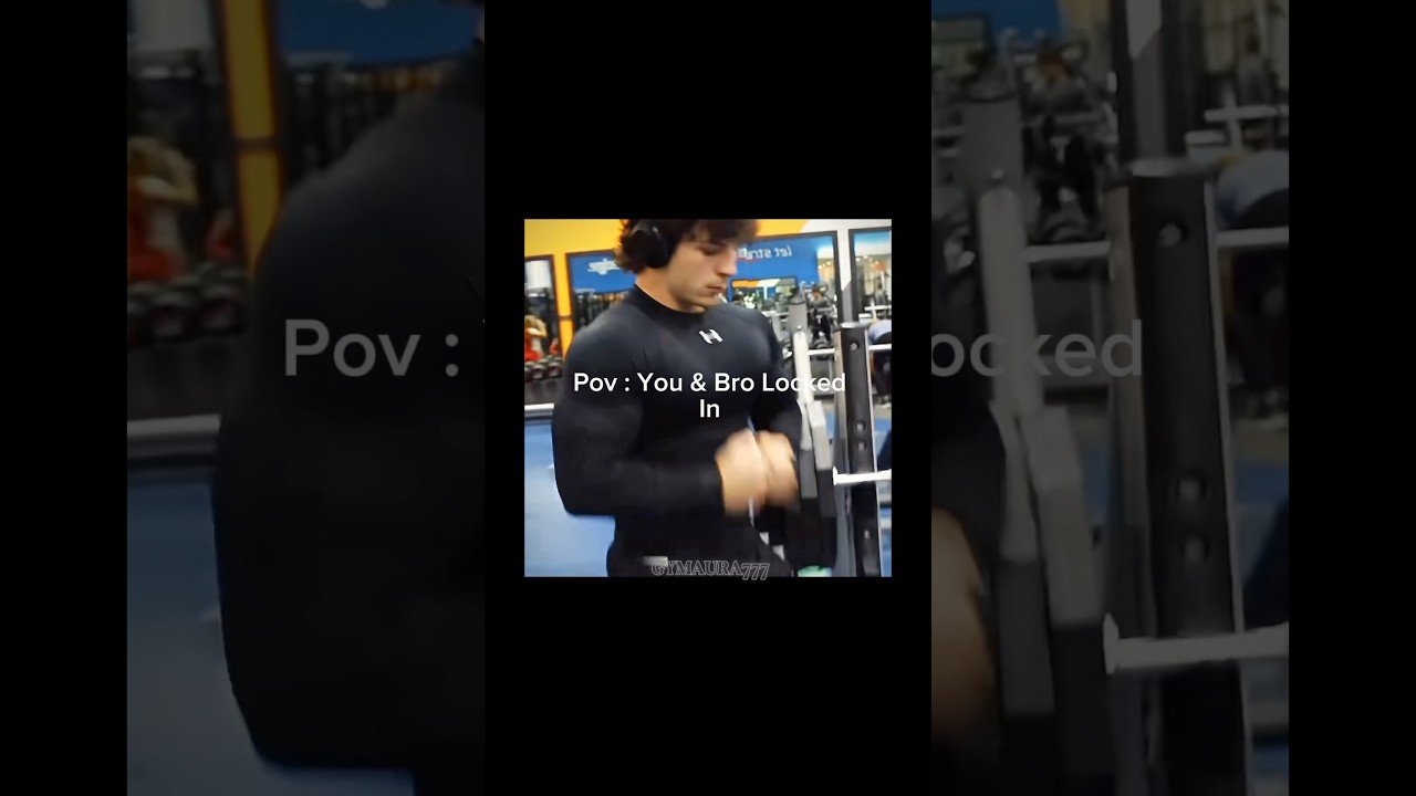 You And Bro Locked In #gymreels #motivation #auravibes #gymexercises # ...