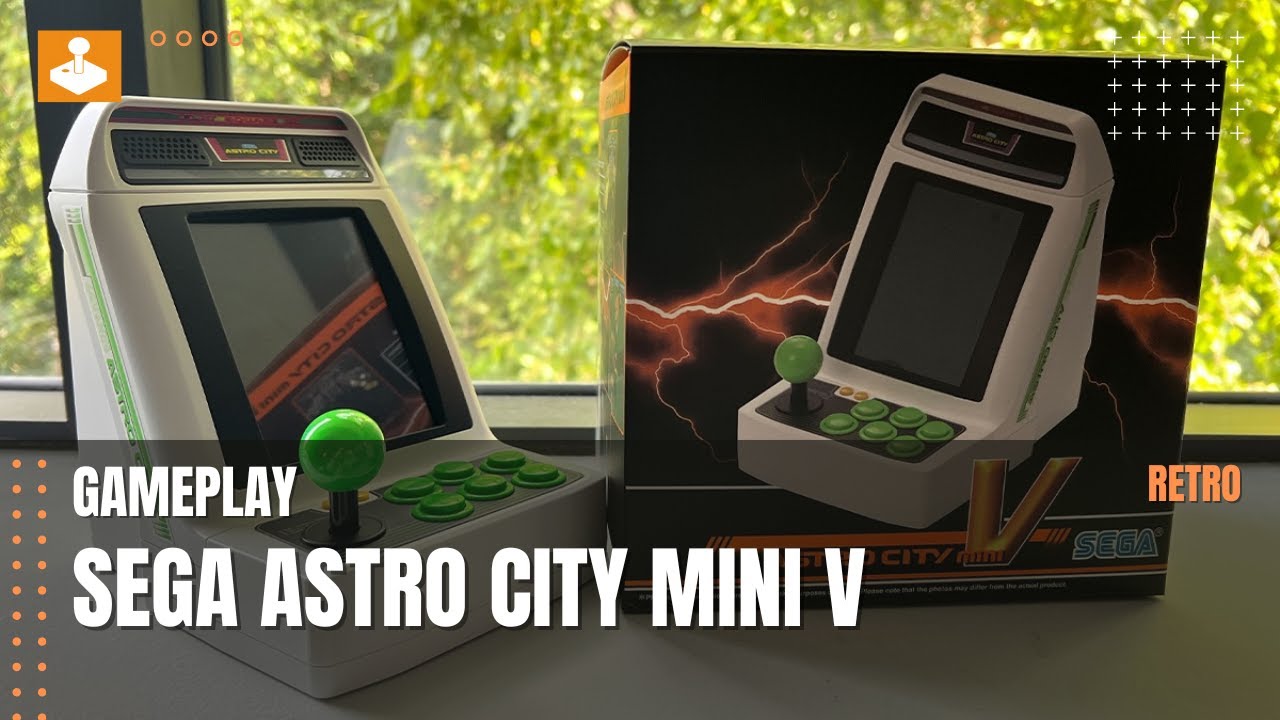 SEGA Astro City Mini V - Menu & gameplay - YouTube