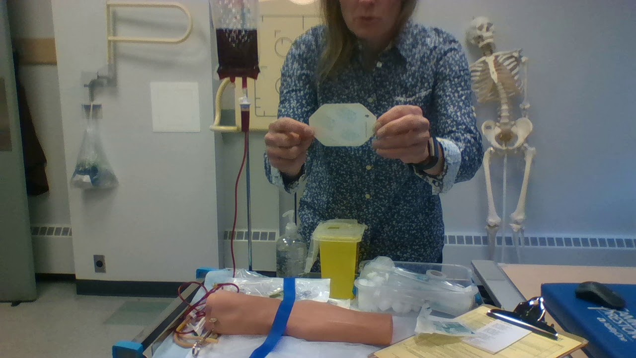 Equipment and set up for Venipuncture - YouTube