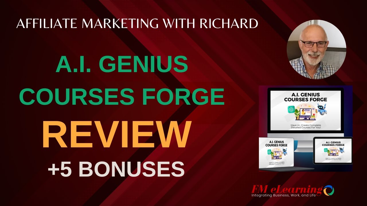 A.I. Genius Course Forge REVIEW +5 BONUSES - YouTube