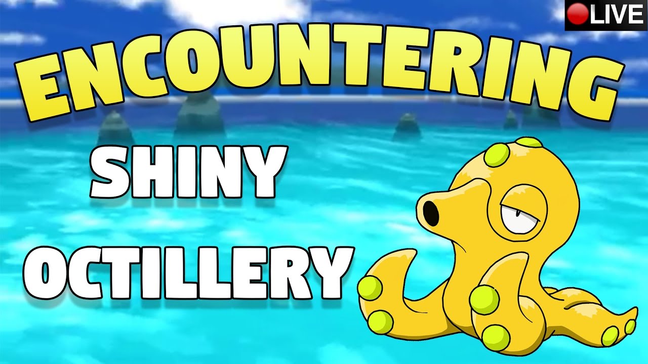 LIVE SHINY Octillery Reaction after a 14-long fishing chain ...