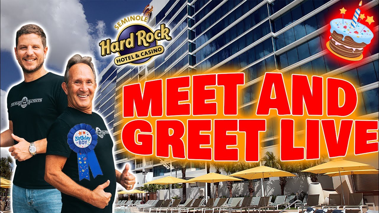 HARD ROCK MEET AND GREET LIVE!🚨 - YouTube