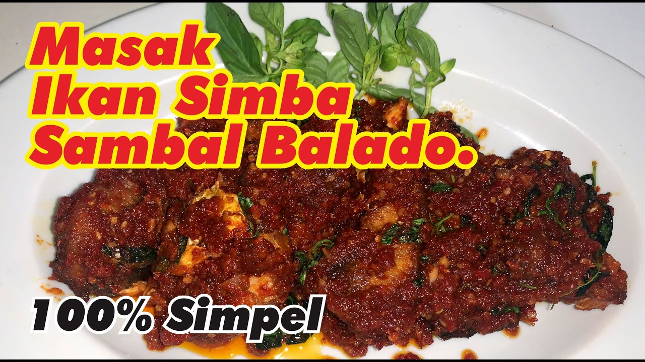 Resep Masakan | Membuat ikan simba sambalado enak maknyus | tutorial ...