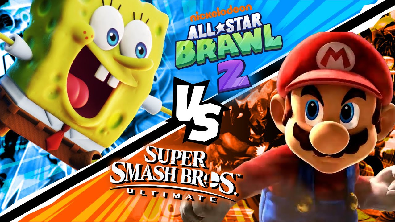 Nick All-Star Brawl 2 vs Smash Ultimate: It's Closer than you Think ...