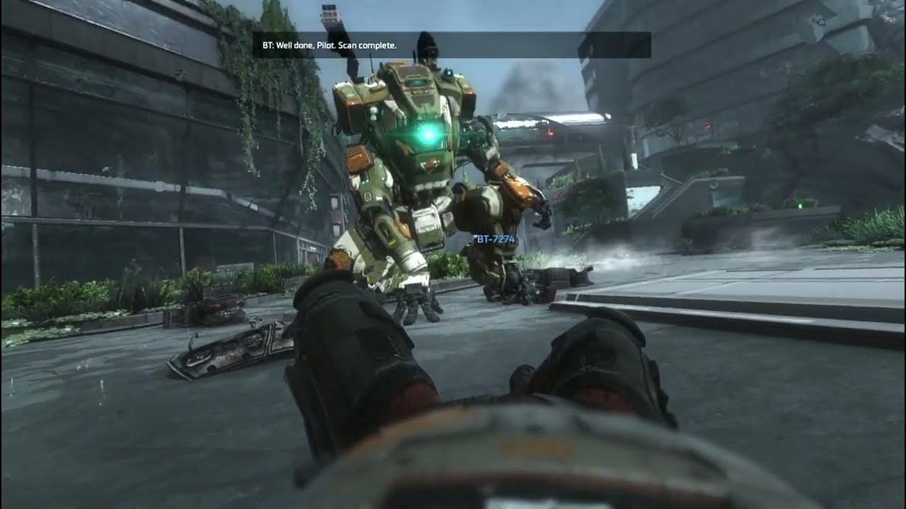 The BEST cinematic scene in Titanfall 2 - YouTube