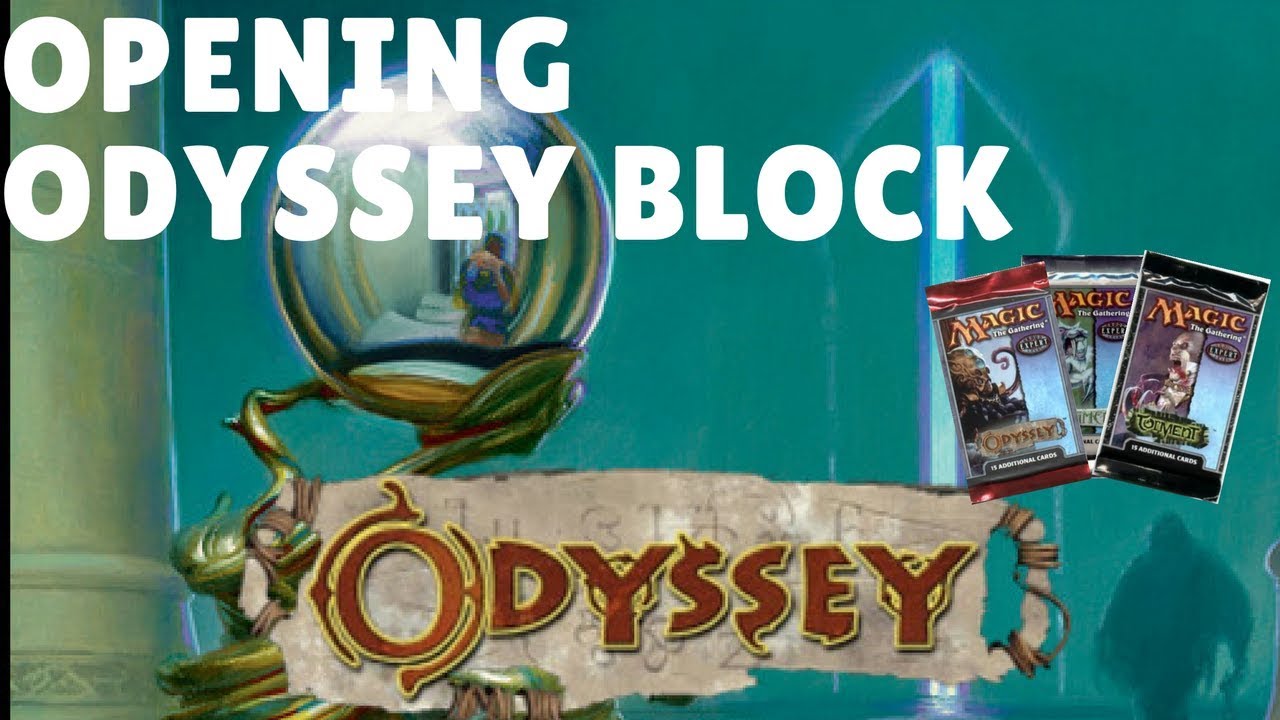 Let's Open The Odyssey Block Packs! Old Magic Packs! - YouTube
