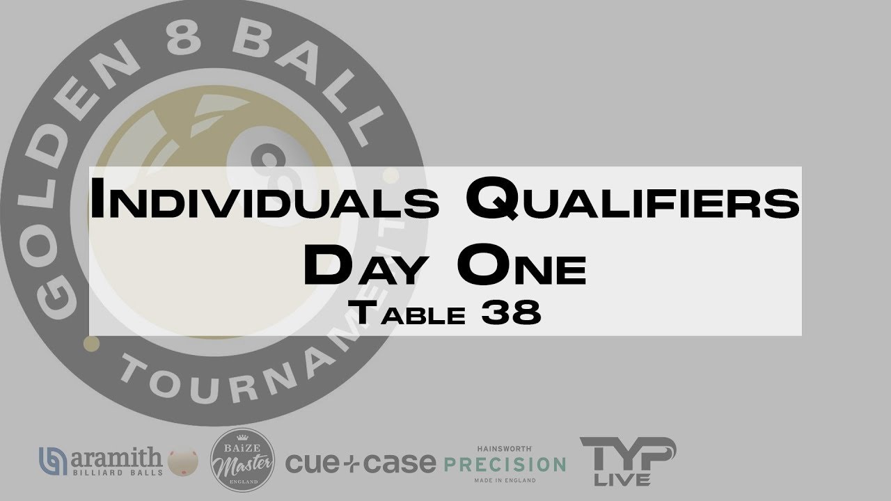 Day One Table 38 @ Golden 8 Ball | Blackpool - YouTube