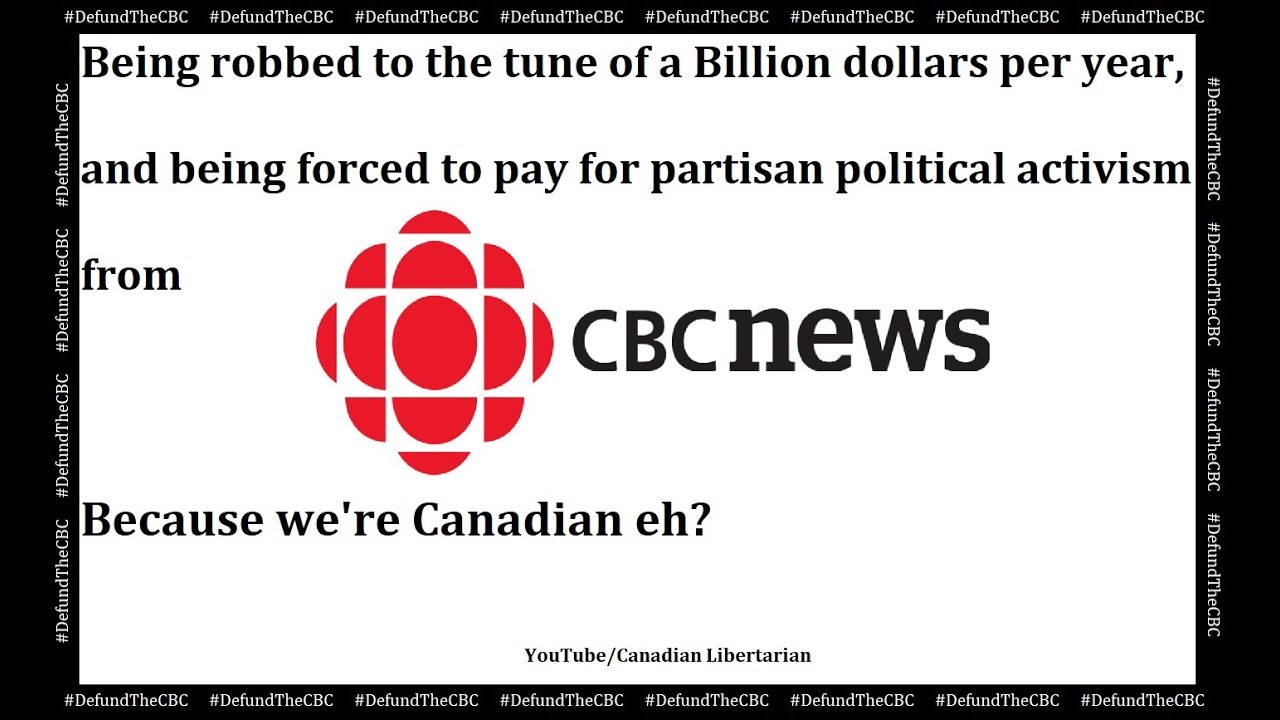 It is time to Defund the CBC #DefundTheCBC - YouTube