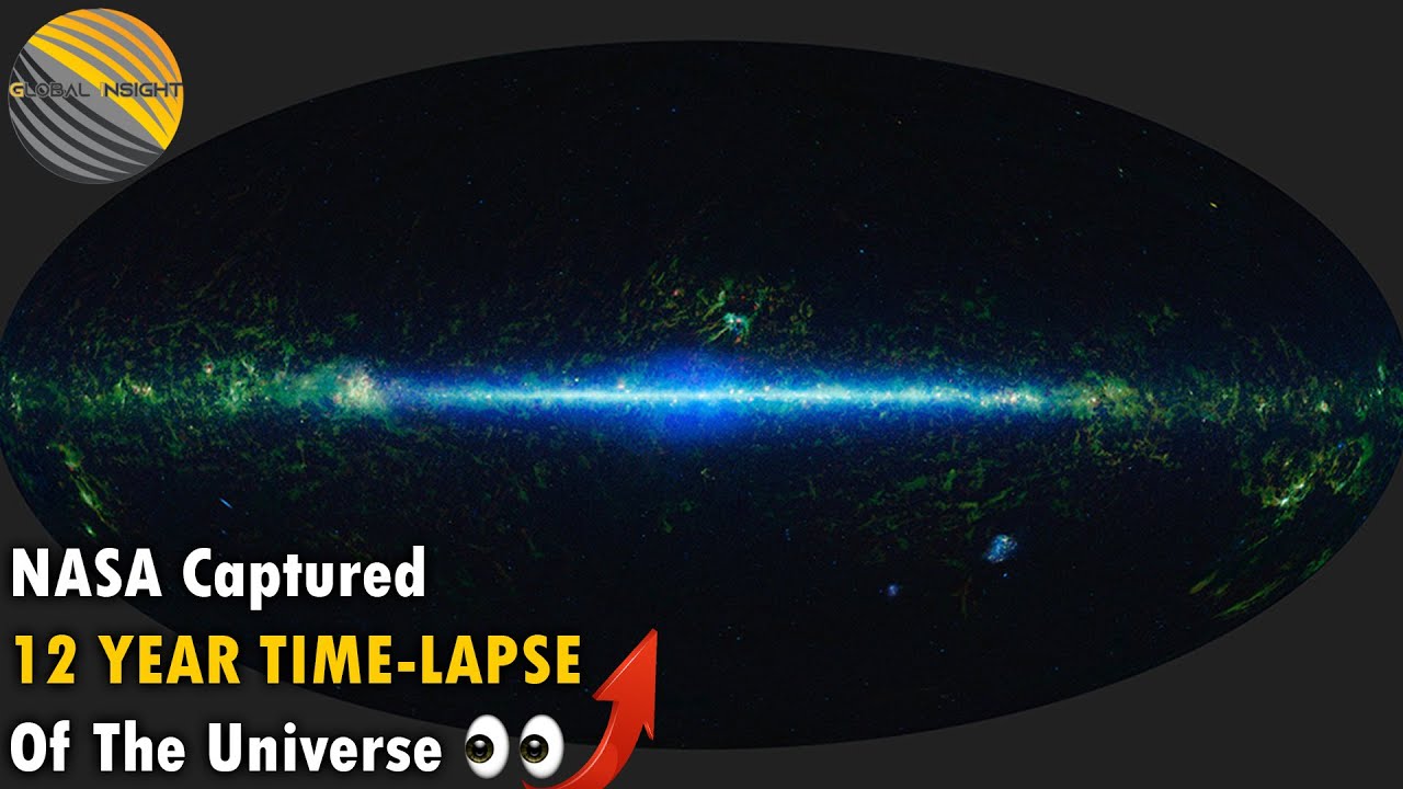 NASA's 12 Year Time Lapse Of The Universe is Beautiful - YouTube