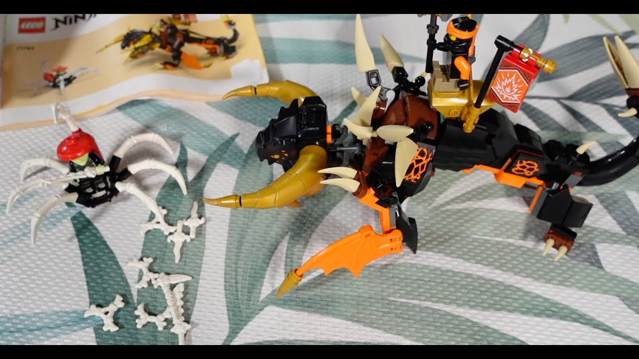 Review: LEGO NINJAGO Cole’s Earth Dragon EVO 71782 - YouTube