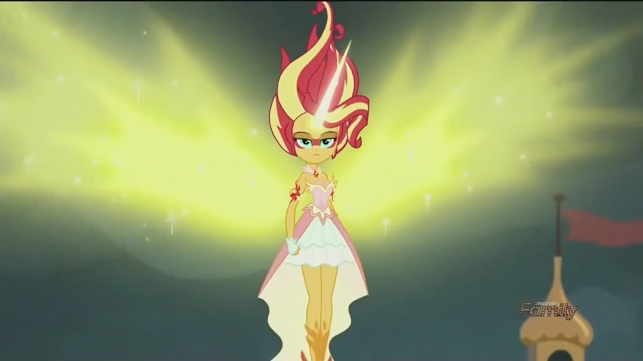 Sunset Shimmer defeats Midnight Sparkle - GBFT Meikyoushisui theme ...