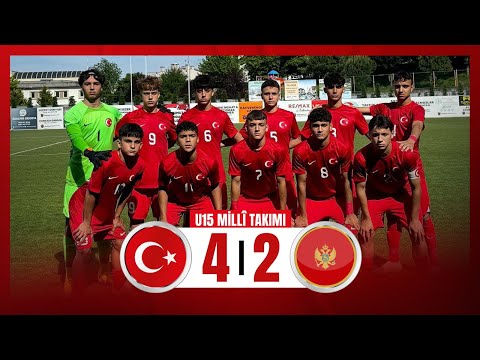 U15 Millî Takım | Türkiye 4-2 Karadağ