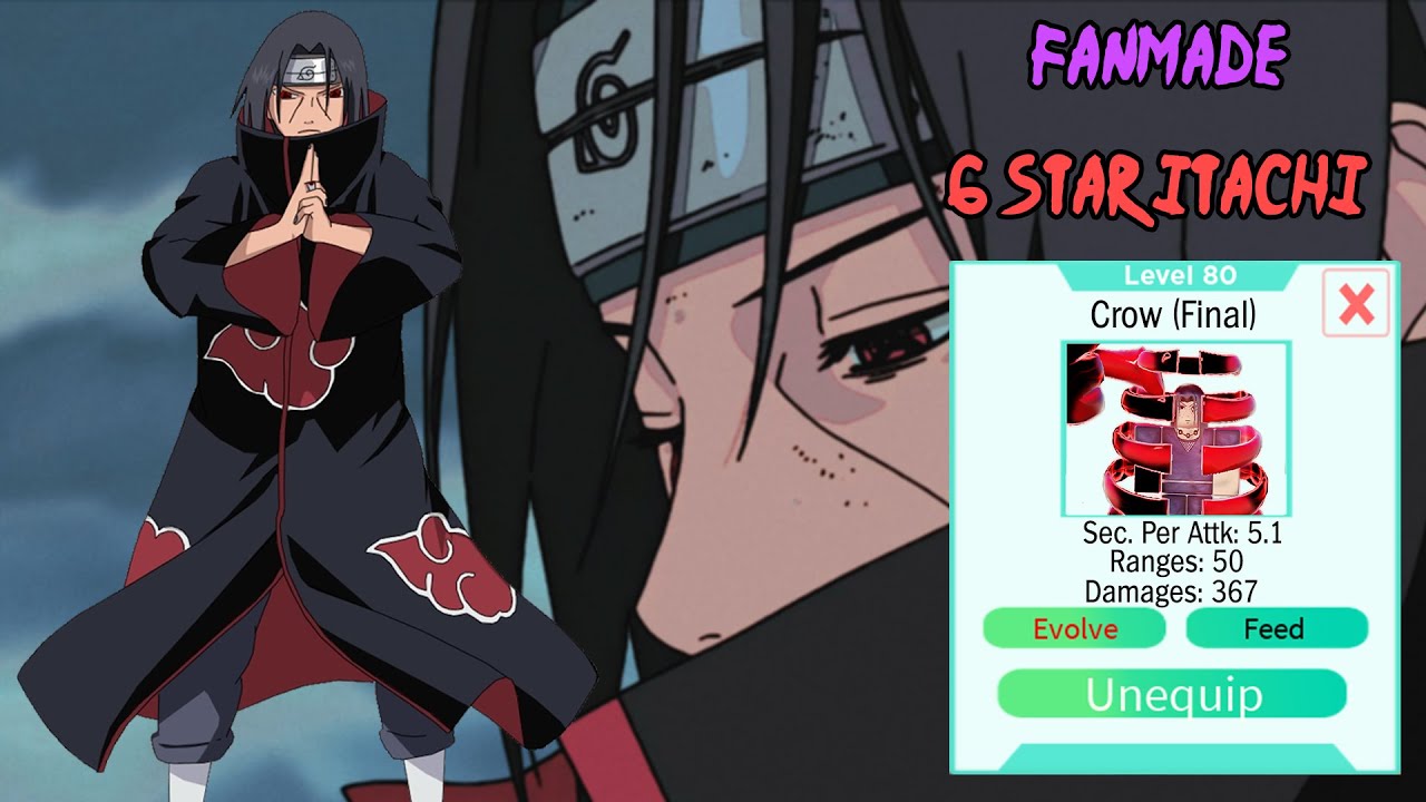 Itachi 6 Star | All Star Tower Defense ( Reworked ) - YouTube