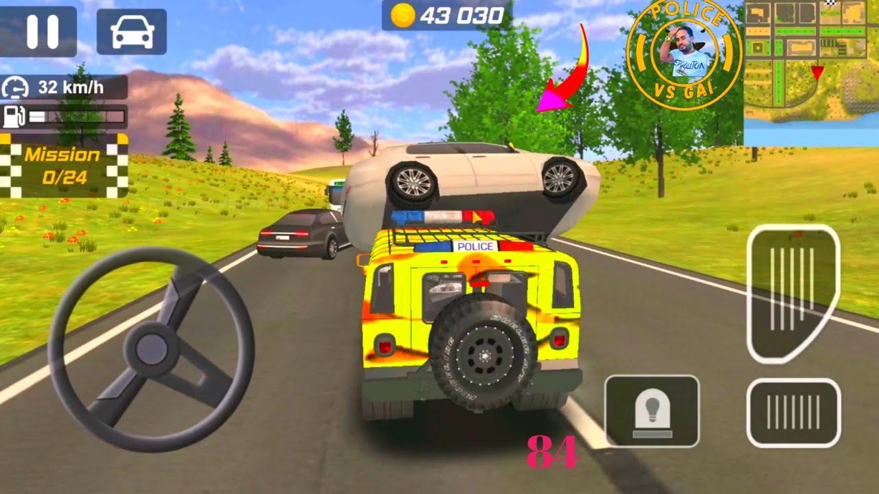 police vs gari game #1684 police Drift Gari Driving Android Gameplay ...