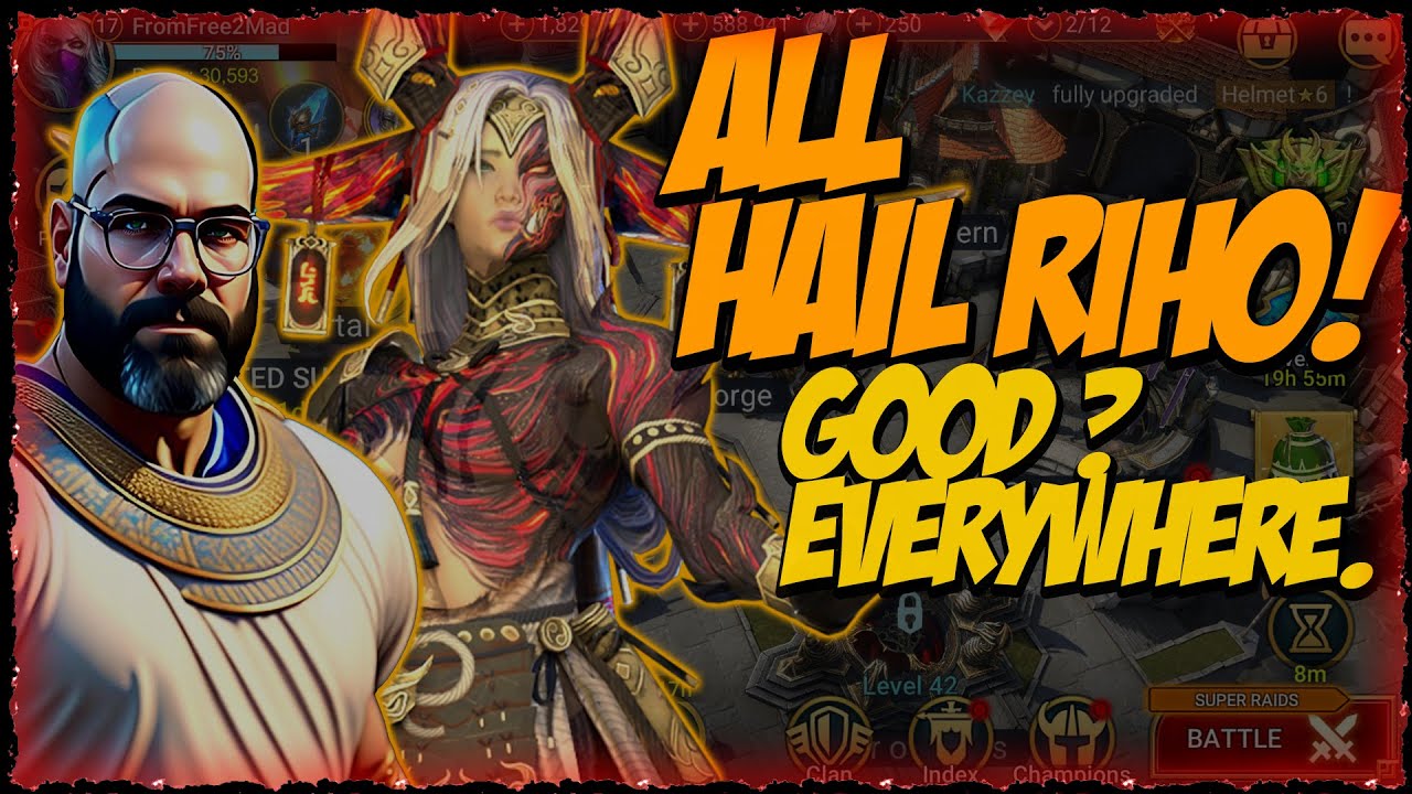 RAID GODDESS: Riho Bonespear | RAID: Shadow Legends - YouTube