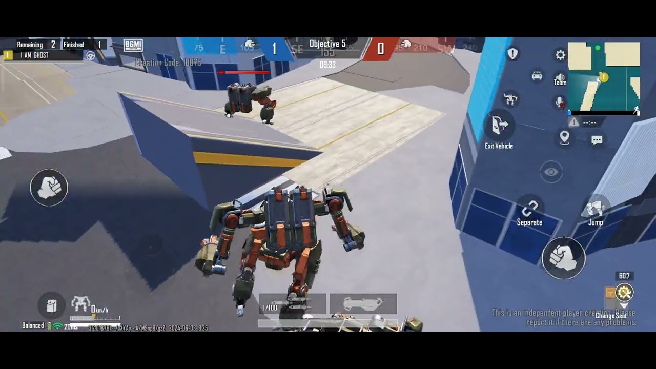 Easy win pubg mobile robot fight😋😋😋😋 - YouTube