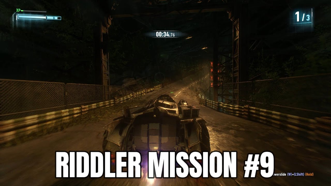 Riddler Challenge #9 - Mission Walkthrough - YouTube