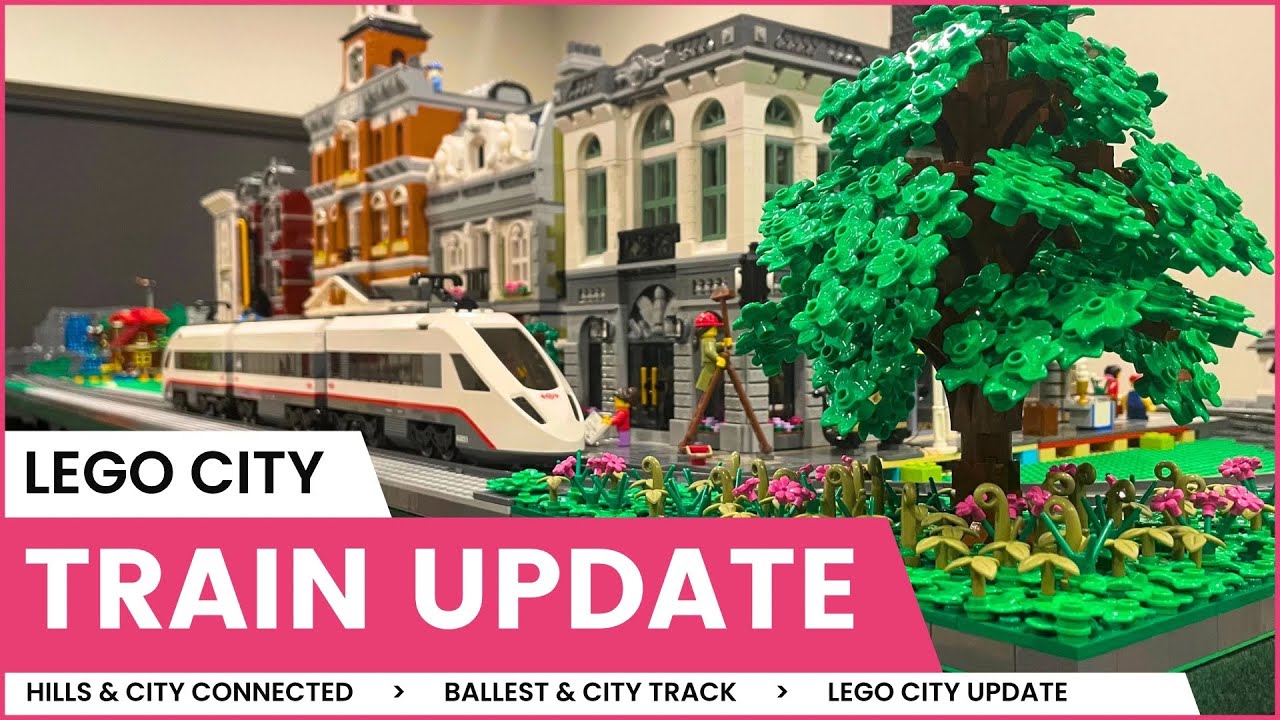 LEGO City Train Track is Now Operational - LEGO City Update - YouTube