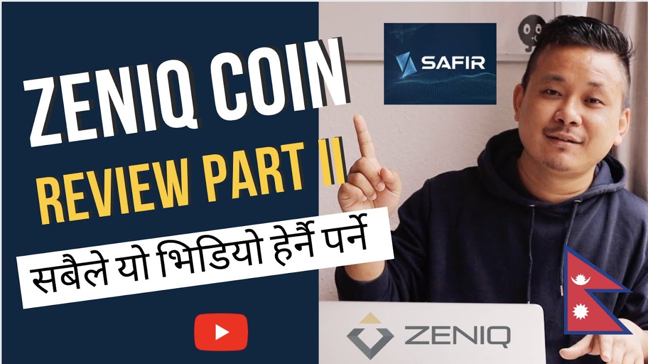 SAFIR II ZENIQ COIN REVIEW UPDATE PART 2 IN NEPALI - YouTube
