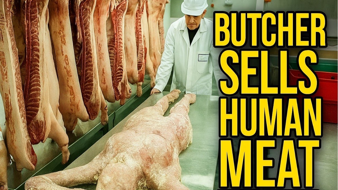 Horror Movie Where Butcher Sells Human Meat | Film Recap in English ...