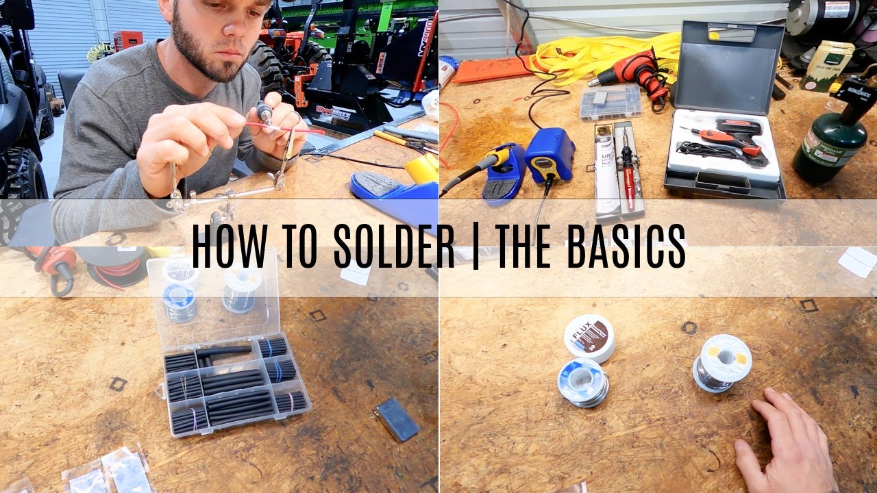 How to Solder | The Basics - YouTube